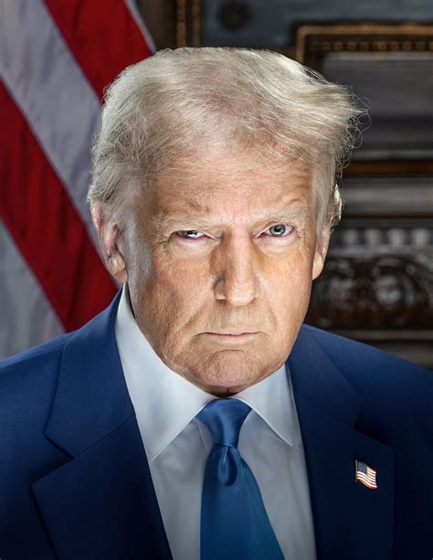 Breaking President Trumps Official Portrait Has Been Released In