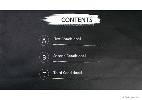 First Second And Third Conditionals English ESL Powerpoints