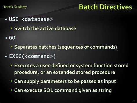 PPT Transact SQL T SQL PowerPoint Presentation Free Download ID 1608540