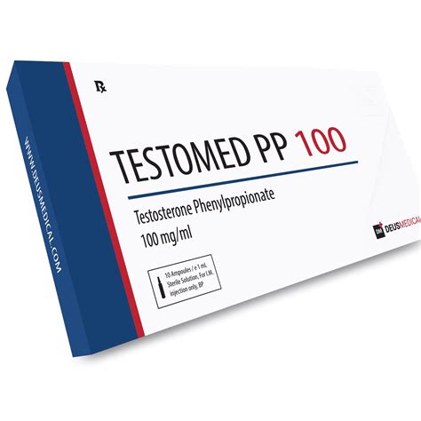 Testomed Pp 100 Testosterone Phenylpropionate 100mg Injections For