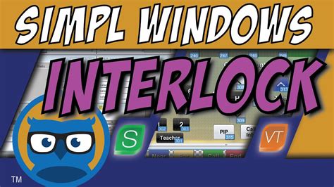 Crestron Simpl Windows Interlock Symbol Tutorial Youtube