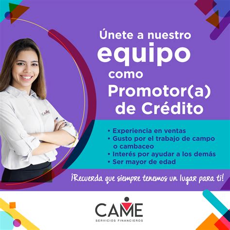 🔴 Financiera Came Te Esta Buscando 🔴 Came Reclutamiento