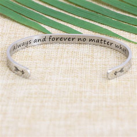 Always And Forever No Matter What Bracelets Distance T For Her Bbf