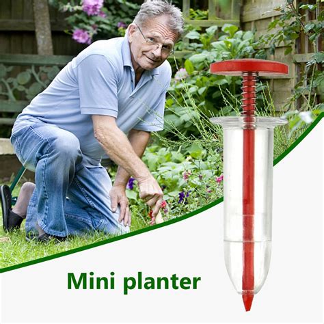 1pc Mini Plant Seed Sower Planter Manual Flower Gr Vicedeal