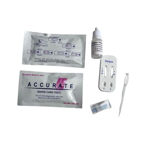 Accurate Dengue Igg Igm Dengue Ns1 Rapid Test Kit Dengue Rapid Test For Hospital Dengue Ag Ns1