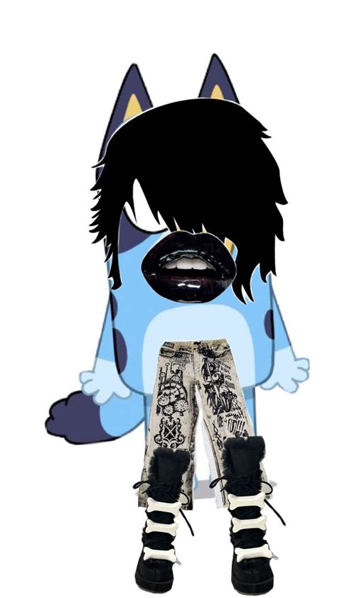 Emo Bluey Emo