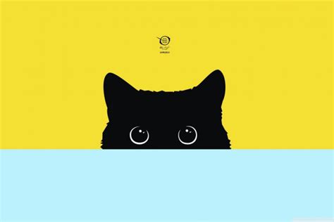 Cute Black Cat Cartoon Wallpapers Top Free Cute Black Cat Cartoon