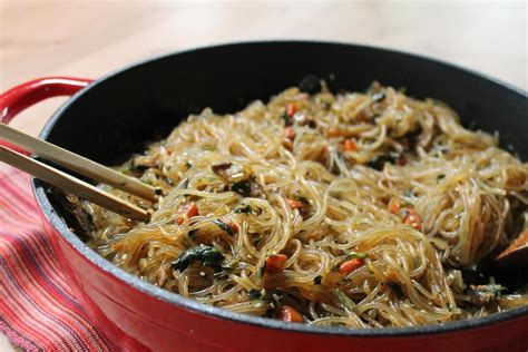 Japchae Recipe Story Of A Kitchen