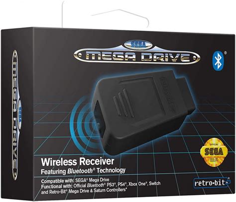 Retro Bit Sega Mega Drive Bluetooth Receiver Gamesellersnl