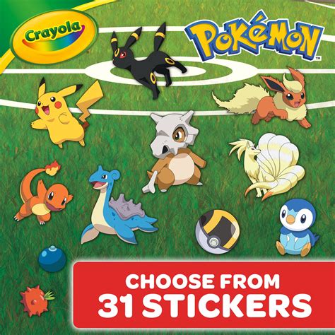 Crayola Create And Color Pokemon Coloring Art Case Philippines Ubuy