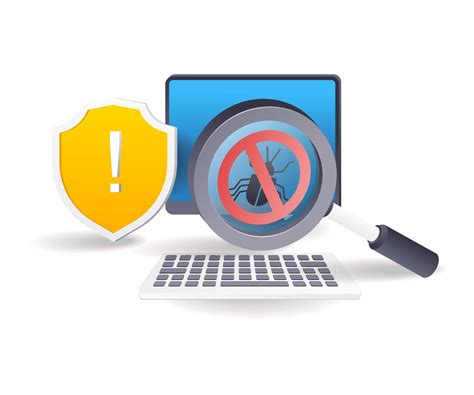 Search For Malware Viruses In Computer Systems 28583249 Vector Art At