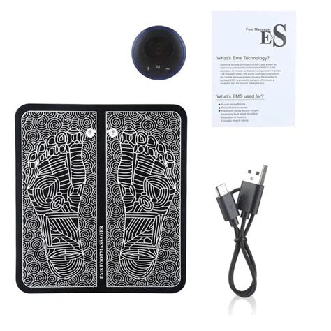 Electric Ems Foot Massager Pad The Serene Stretch