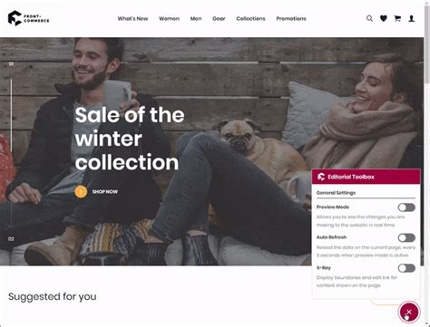 Auto Refresh Front Commerce Developers