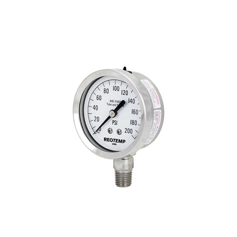 Heavy Duty Repairable Stainless Gauge Pr25 35 Reotemp Instruments