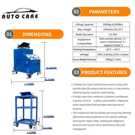 Automobile Road Chassis Simulation Tester Machine For Abnormal Noise