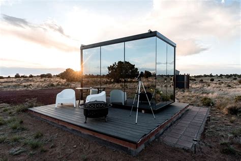 Wonderful Stargazing At This Cool Invisible Tiny House Near The Grand