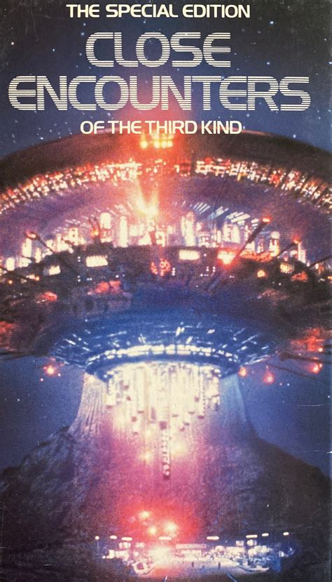 Close Encounters Of The Third Kind Special Edition Vhs Etsy