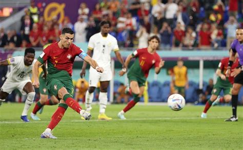 Cristiano Ronaldo Anota De Penal Y Es El Primer Futbolista En Marcar En Cinco Mundiales Redgol