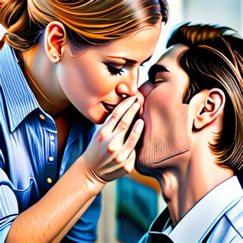 Woman Giving A Man A Blowjob