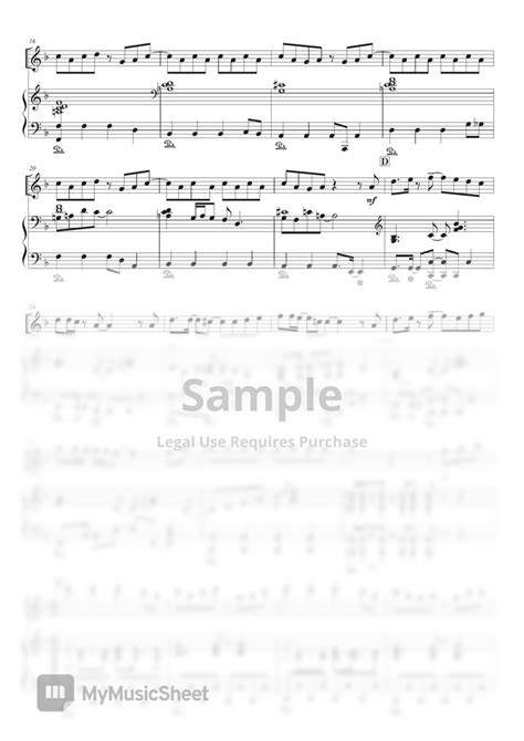 Ado 阿修羅ちゃんado メロディーinb♭）andピアノ 악보 By Sugarpm