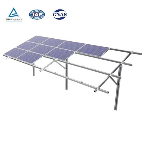 Power Station Inclined Beam Solar Panel Aluminium Frame Brackets Kit