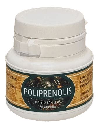 Polyprenol, 50 capsules | Natures Pocket