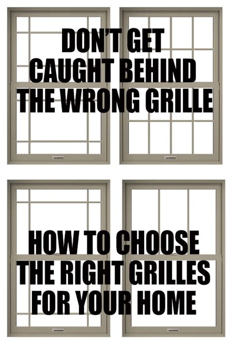 Replacement Window Grille Guide