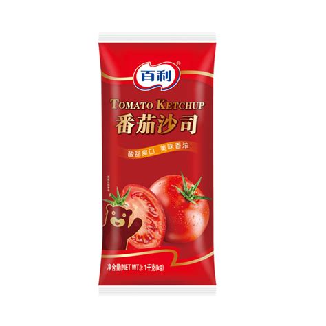 百利”番茄沙司广东百利食品股份有限公司沙拉、发酵糠、风味酱、调味粉、番茄酱