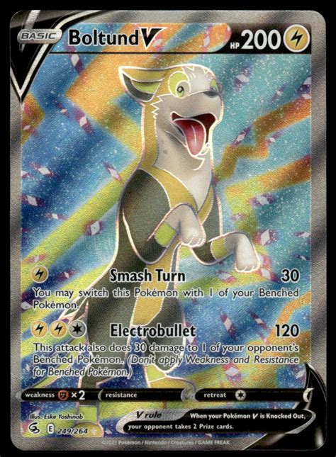 Boltund V 249264 Fusion Strike Sword And Shield Poke Mzt