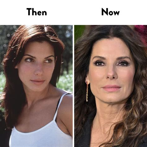 Sandra Bullock Before And After