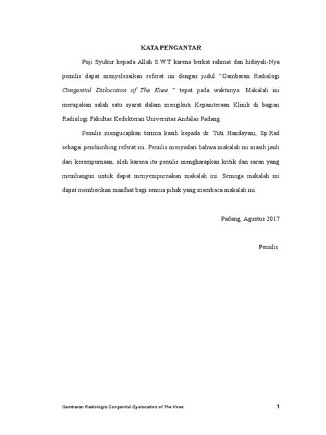 Congenital Dislocation Of The Knee Pdf