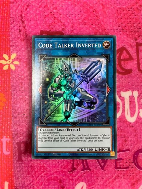 Yugioh Ra01 En045 Code Talker Inverted Super Rare En Nm Kaufen Auf