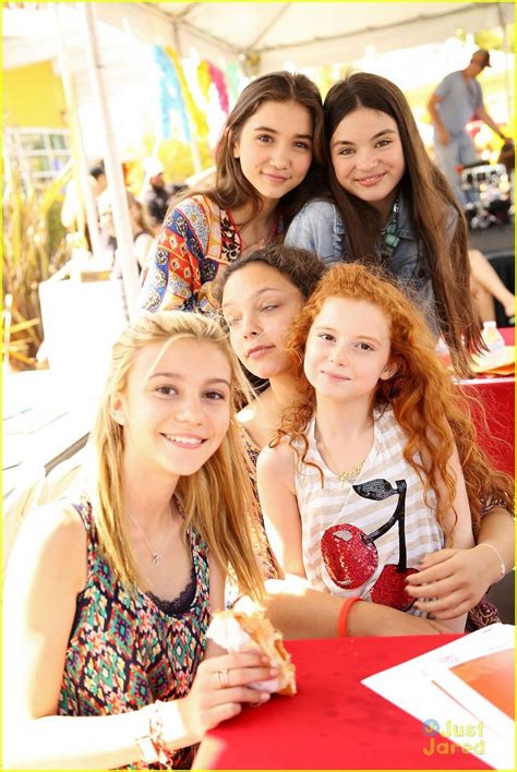 G Hannelius Hosts Art In The Afternoon With Peyton List And More