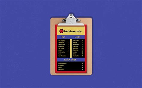 Ladybug Cafe Branding Behance