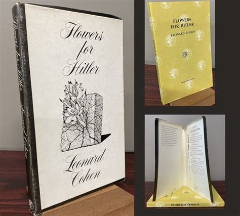 Flowers For Hitler Leonard Cohen 1st Edition