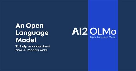 Olmo A New Open Language Model By Ai2 Expeed Software Posted On The