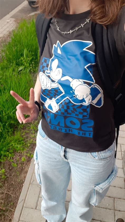 Sonic Shirt Pt 2 Silly Clothes Funky Shirts Cute Outfits