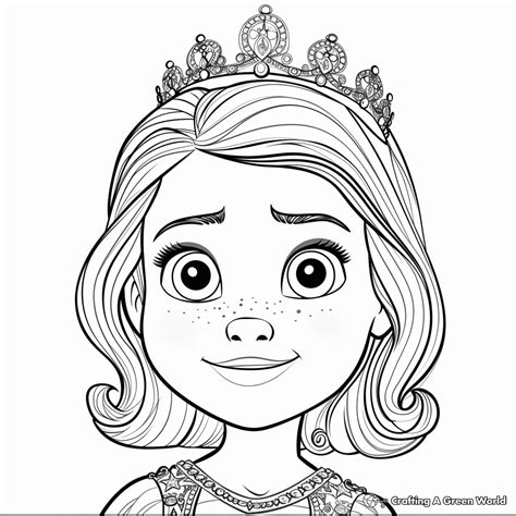 Sofia The First Coloring Pages Free And Printable