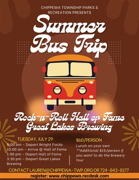 Summer Bus Trip