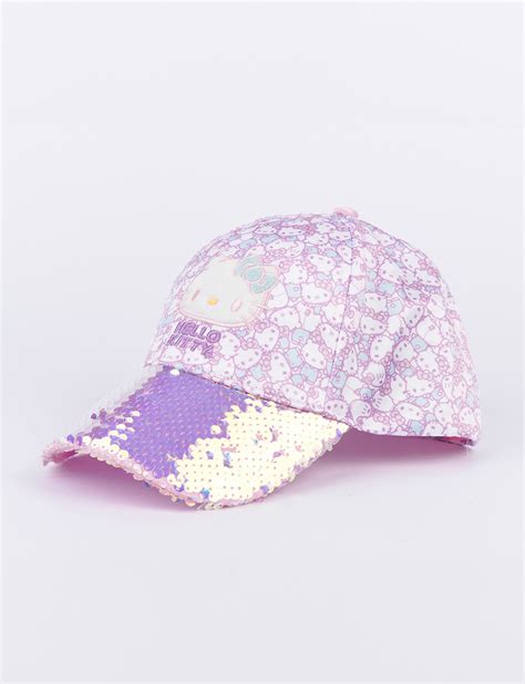 Gorra Hello Kitty Morado Gorra Gorra Infantil Accesorios Moda Rm Tienda Online