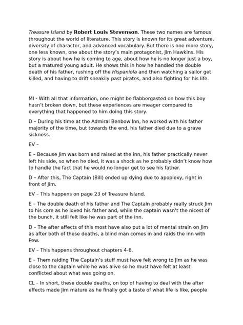 Ahoy Mahey Pdf Treasure Island