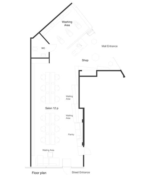 Green Boxes Cover The Ceiling Of Clip Hair Salon By Sweco Architects