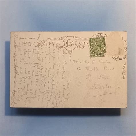 Comic Postcard 1923 Letchy Man Shoes Bamforth Upskirt Lady Boots £3 95 Picclick Uk