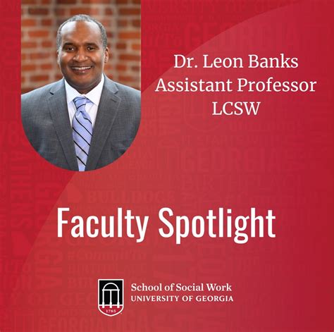 Faculty Spotlight Dr Leon Banks School Of Social Work