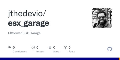 Github Jthedevioesxgarage Fxserver Esx Garage
