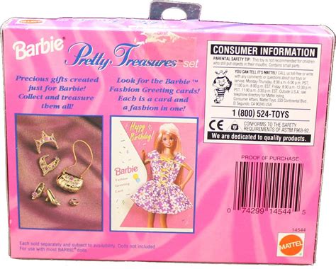 Mattel Barbie Pretty Treasures Set 1995 Amazonde Spielzeug