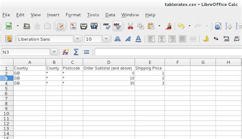 Magento Invalid Table Rates File Format When Uploading A Table Rate