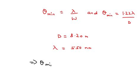 ⏩solvedwhat Is The Resolution Limit Due To Diffraction For The Numerade