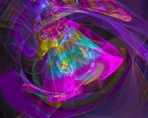 Abstract Fractal Creative Mystery Backdrop Imagination Decorative