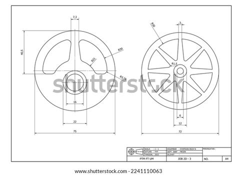 Jobsheet Practical Work Procedure Form Sheets Stock Illustration 2241110063 Shutterstock